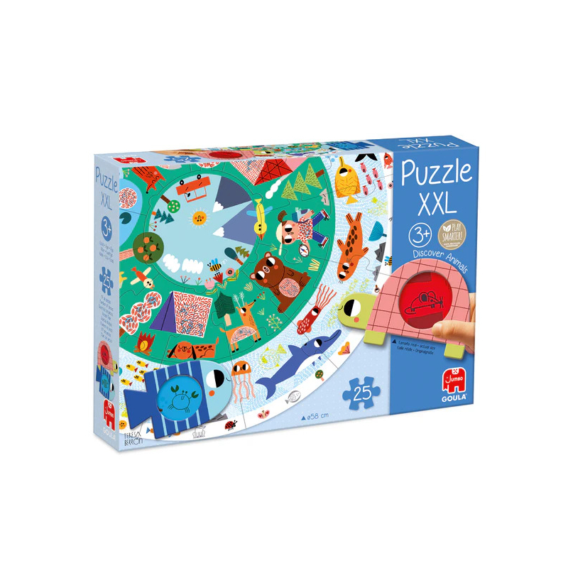 Goula - Puzzle XXL Découverte des Animaux